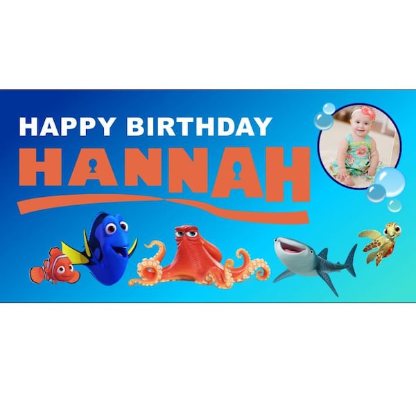 Finding Nemo Banner - Etsy