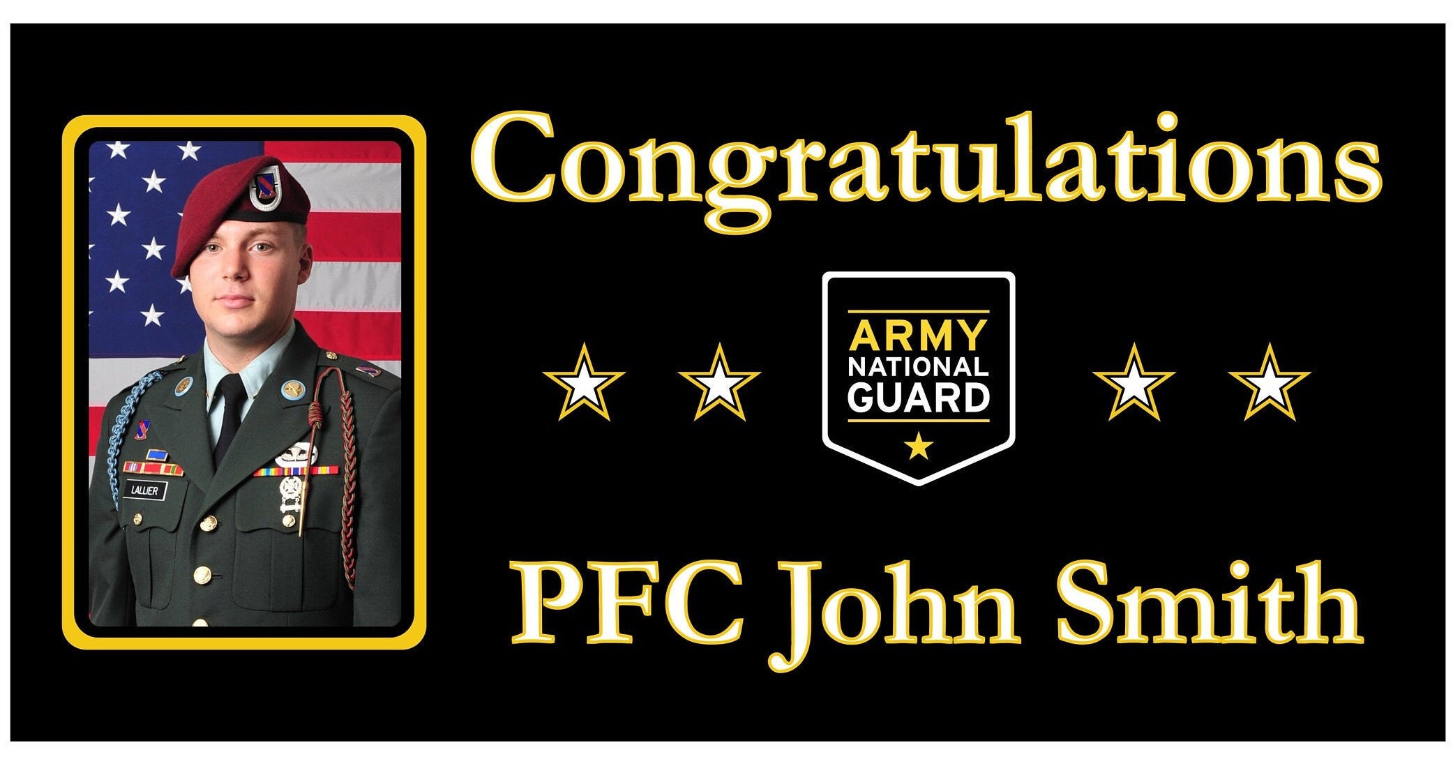 NATIONAL GUARD Congratulatory or Welcome Home Banner - Etsy