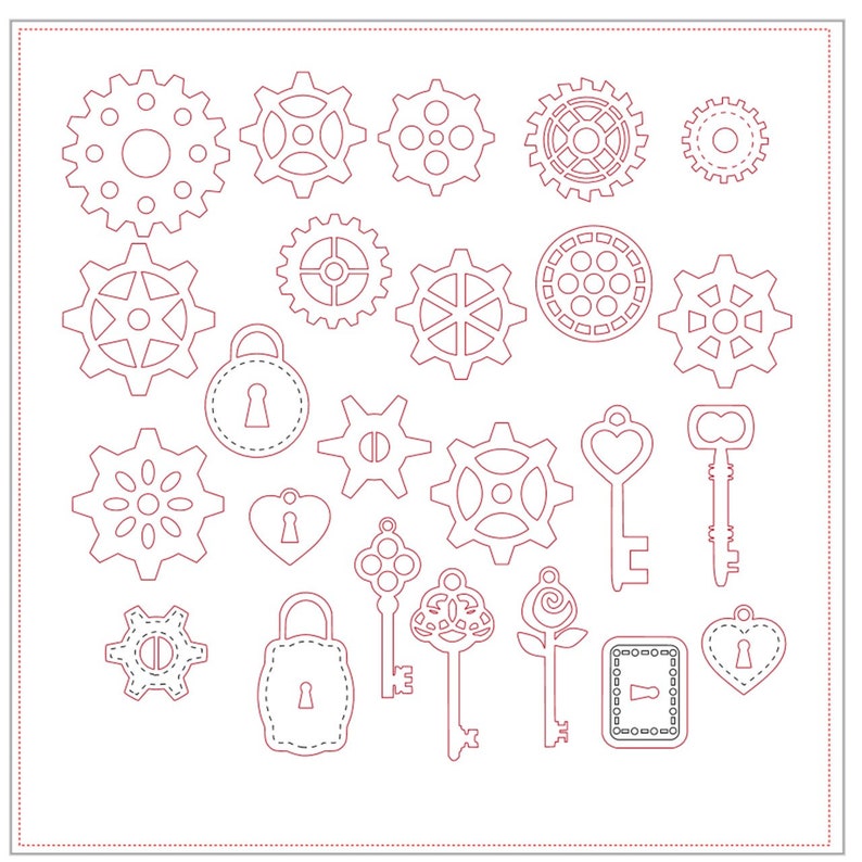 Favorite Steampunk Keys, Cogs and Locks - Etsy