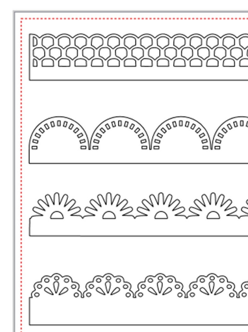 Myfav Lace Cutting File 1 - Etsy