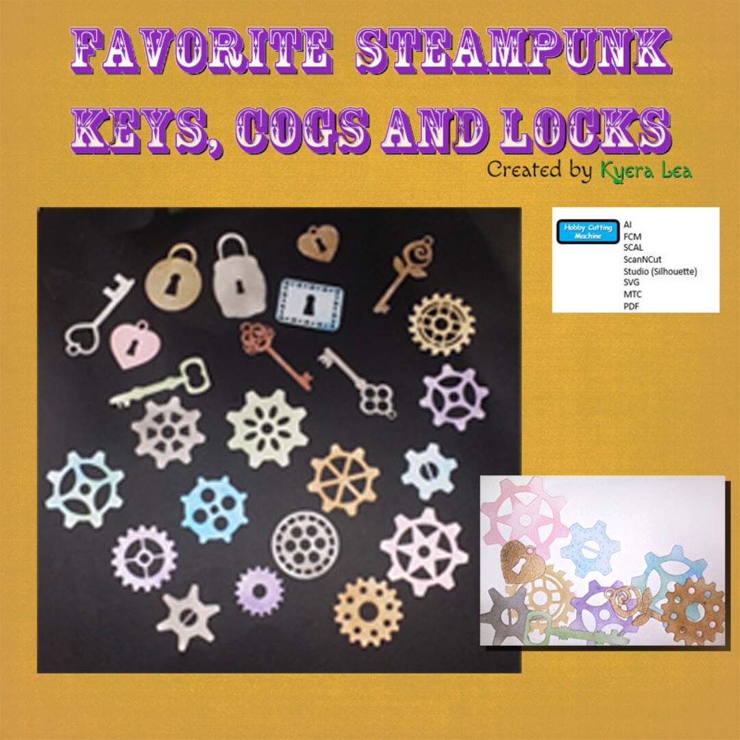Favorite Steampunk Keys, Cogs and Locks - Etsy