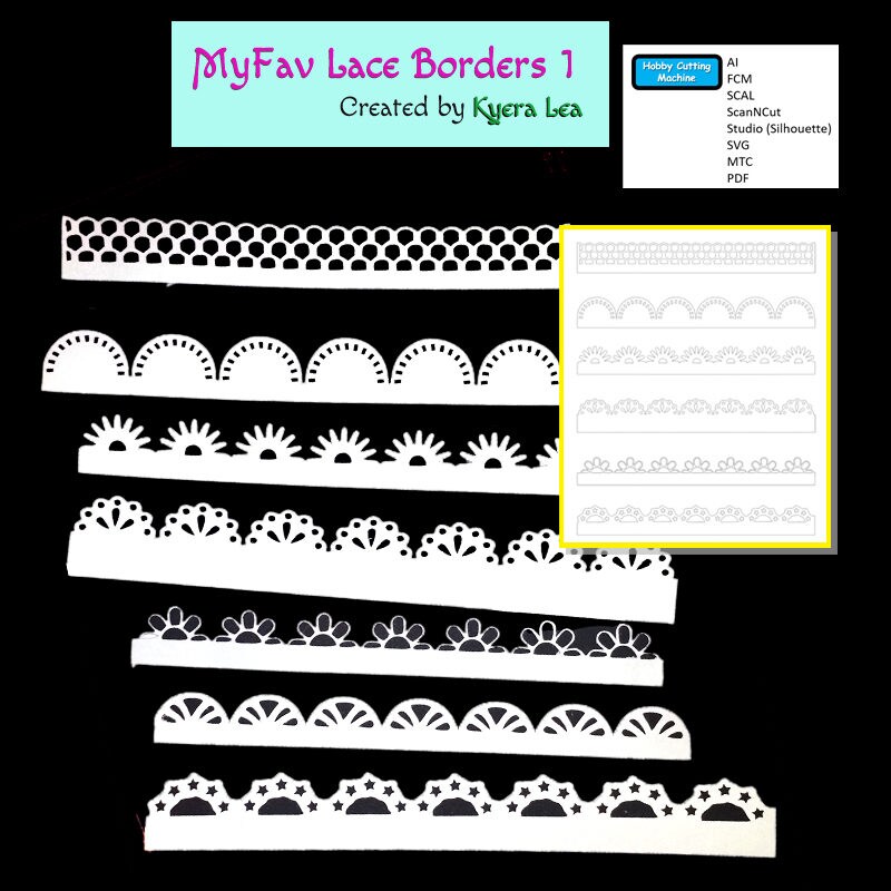 Myfav Lace Cutting File 1 - Etsy