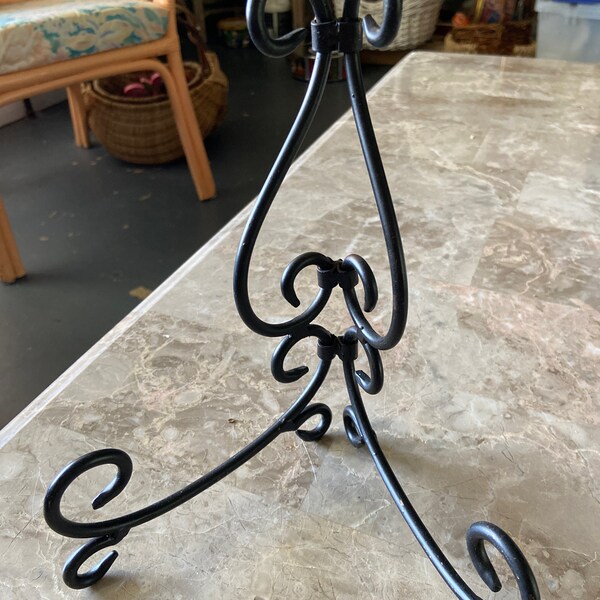 Black Cast Iron Picture Frame - Etsy