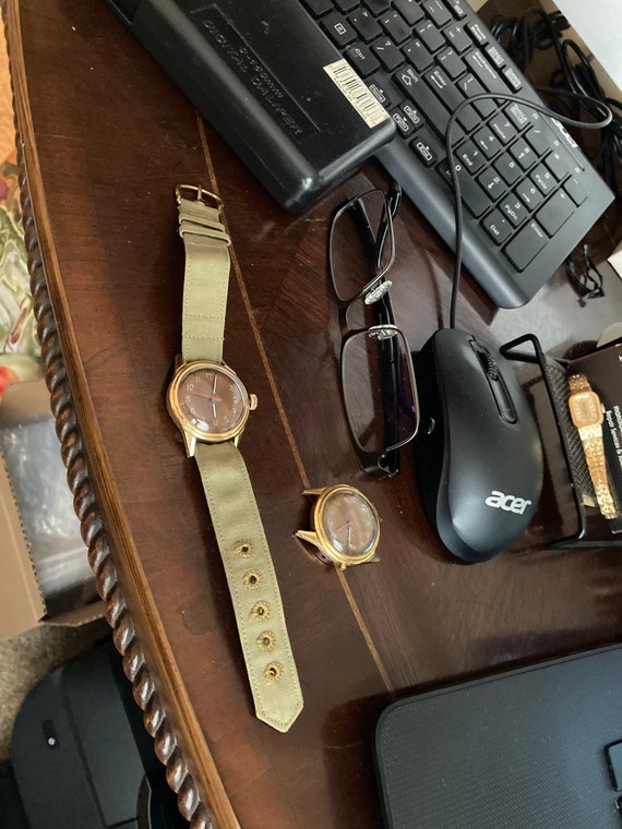 Tevo Swiss Watch Company (Incabloc) Military WWII ERA… - Gem