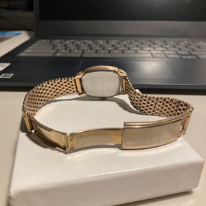 Vintage 1944 WWII Era Elgin 554 Made in U.S.A. 15-jewels Rose Gold ...