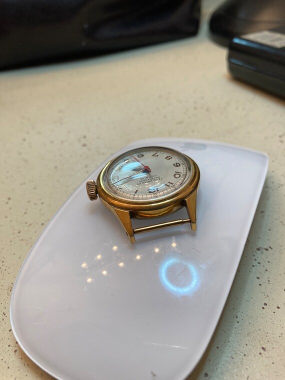 Tevo Swiss Watch Company (Incabloc) Military WWII ERA… - Gem