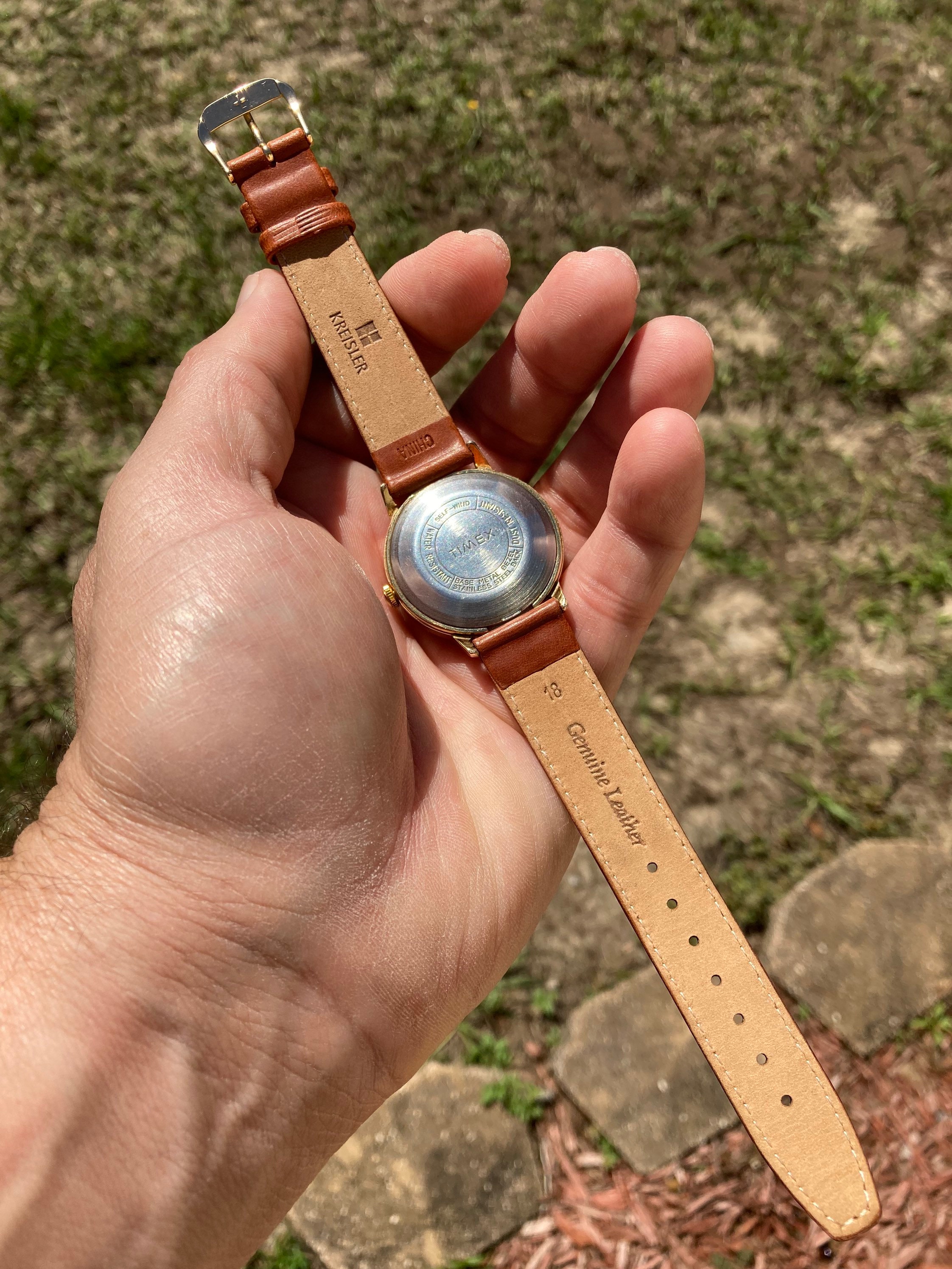 Vintage 1975 Timex Automatic Water Resistant Date Men's Watch W/ 18mm ...