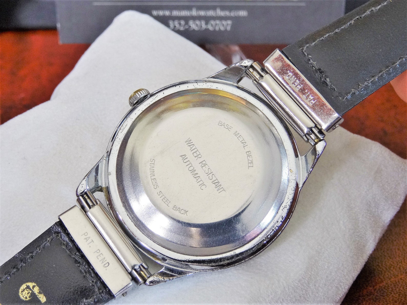 Vintage 1978 Timex Automatic Water Resistant Day & Date Men's Watch W ...