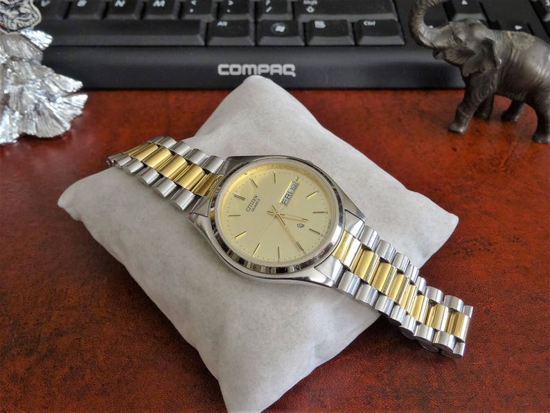 Retro 1982 Citizen Water Resist Quartz Men's Watch W/ - Etsy