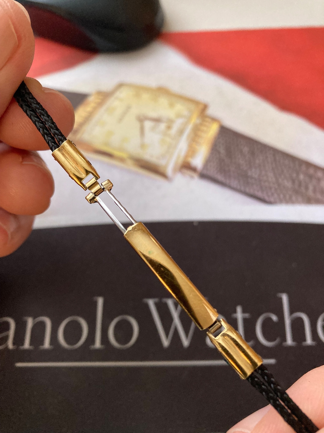 Vintage Duchess 10K Rose RGP Rope Band for Small Ladies Watches ...