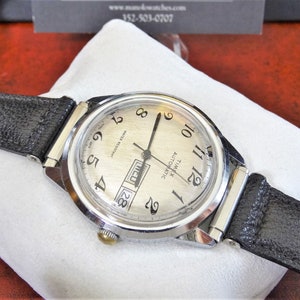 Vintage 1978 Timex Automatic Water Resistant Day & Date Men's Watch W ...