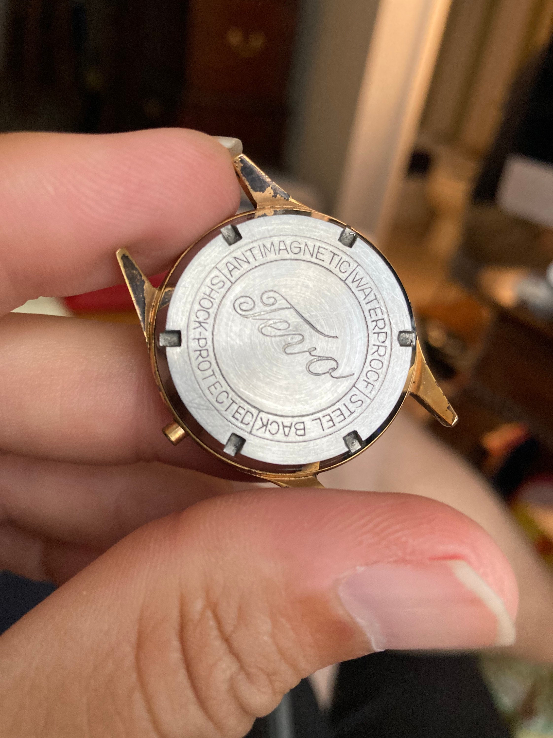 Tevo Swiss Watch Company (incabloc) Military WWII ERA 1940s Watch With ...