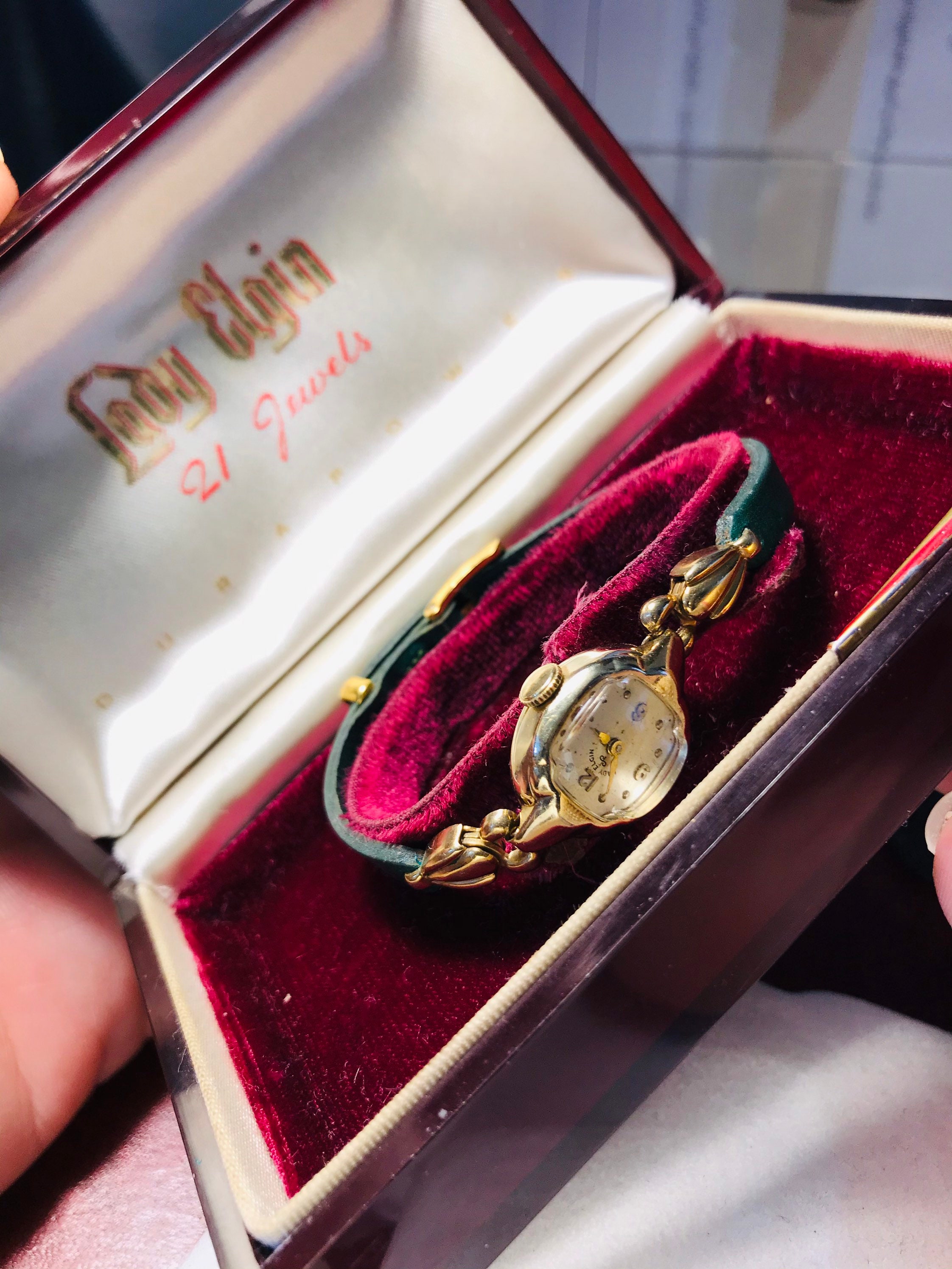 Vintage Lady Elgin 14K Gold Filled 21-jewels Hand Winding - Etsy