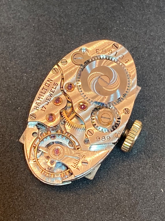 Vintage 1928 Hamilton (989) 17-Jewels 10K Gold Filled… - Gem