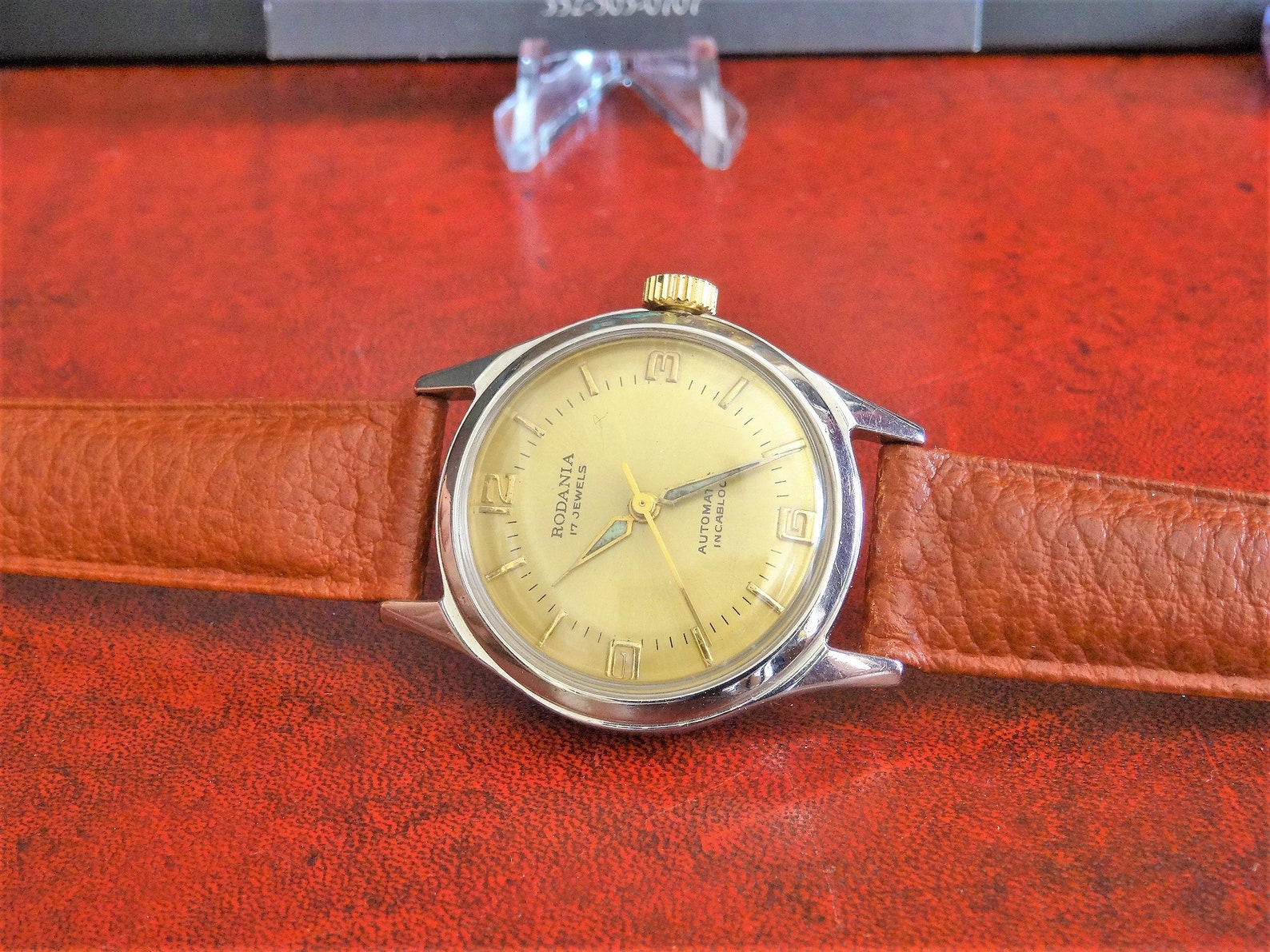 Vintage Rodania Automatic 17-jewels Incabloc Men's Watch - Etsy