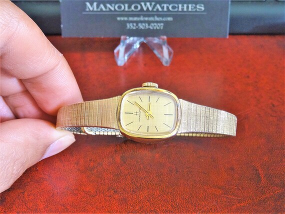 Vintage 1960's Hamilton 10K Rolled Gold Plated Bezel … - Gem