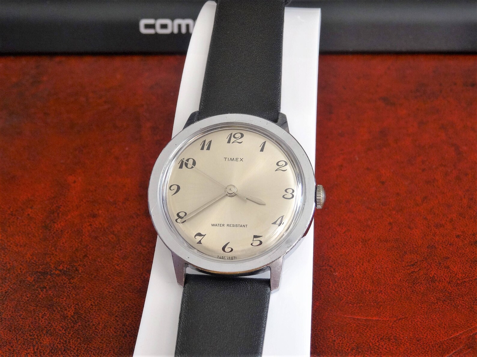 Vintage 1971 Timex Water Resistant Winding Mens Watch W/ 18mm - Etsy