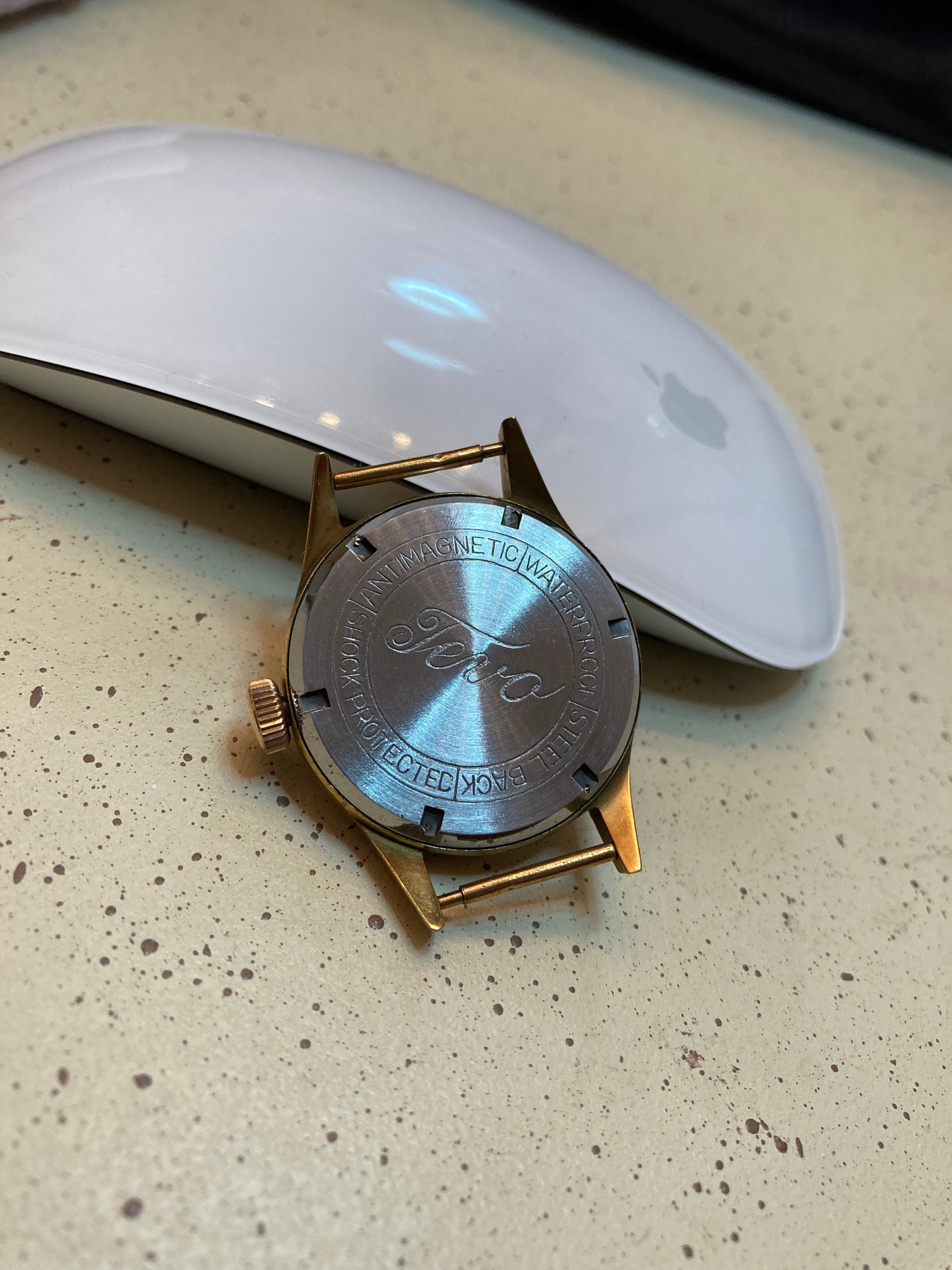 Tevo Swiss Watch Company (incabloc) Military WWII ERA 1940s Watch With ...