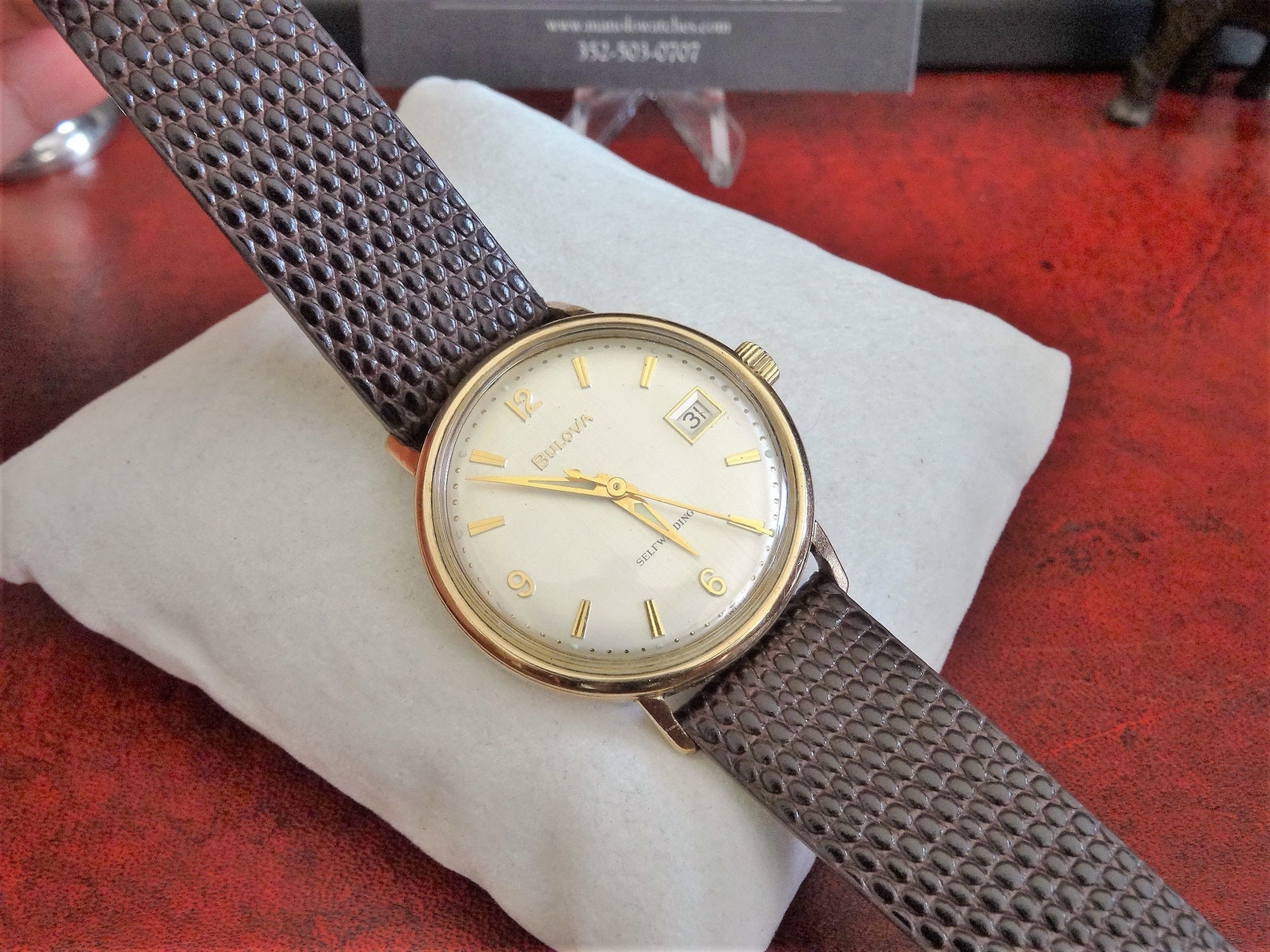 Vintage 1961 Bulova 10K R.G.P. Self Winding Swiss Men's - Etsy