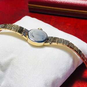 Retro 1979 N9 Caravelle Gold Tone Winding Ladies Watch W/ Bulova France ...