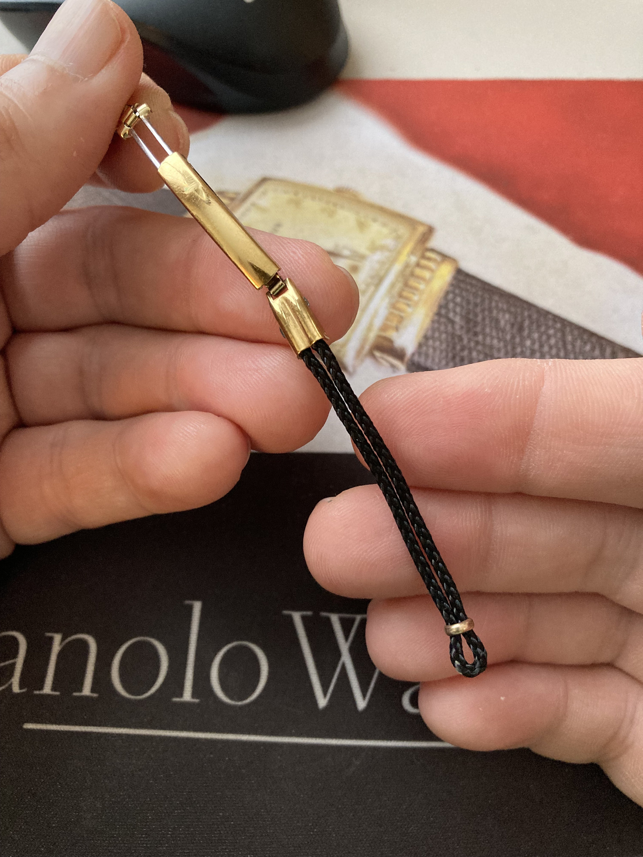 Vintage Duchess 10K Rose RGP Rope Band for Small Ladies Watches ...