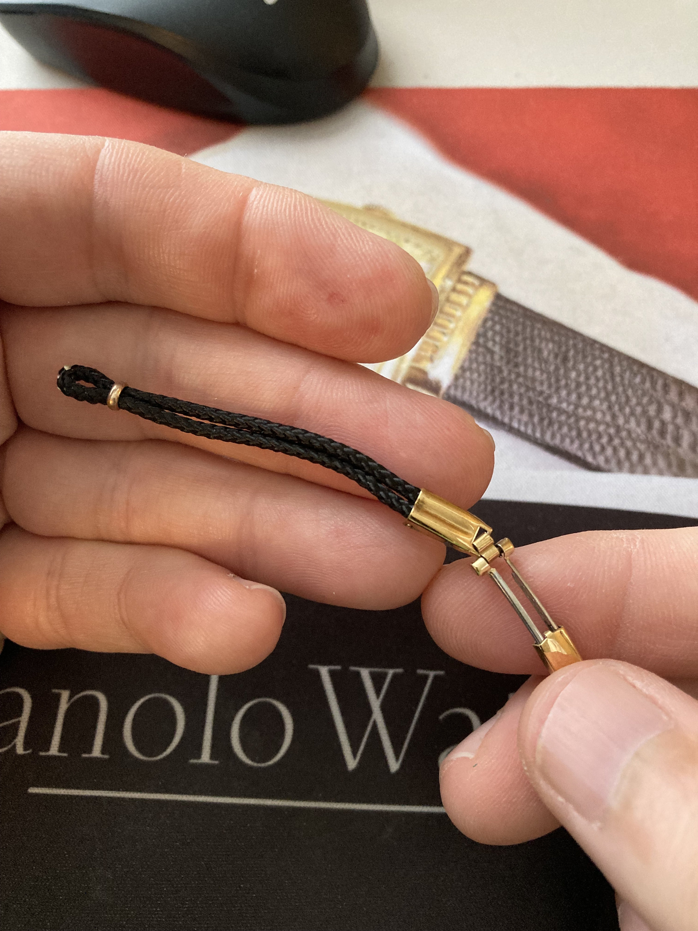 Vintage Duchess 10K Rose RGP Rope Band for Small Ladies Watches ...