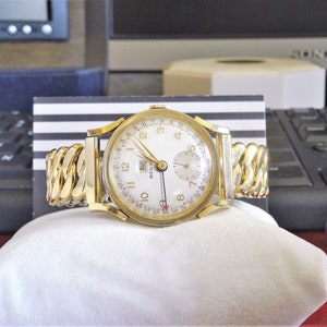 Vintage Benrus Pointer Day/date 10K Gold Filled Mens Watch - Etsy