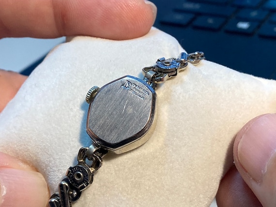 Vintage Benrus Diamond/Ruby Dial 10K RGP Bezel and St… - Gem