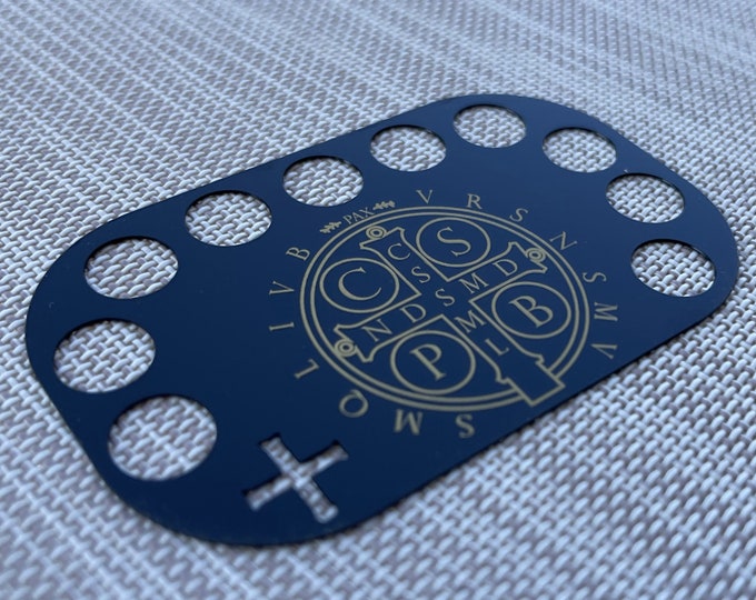 Wallet Rosary Card - Etsy