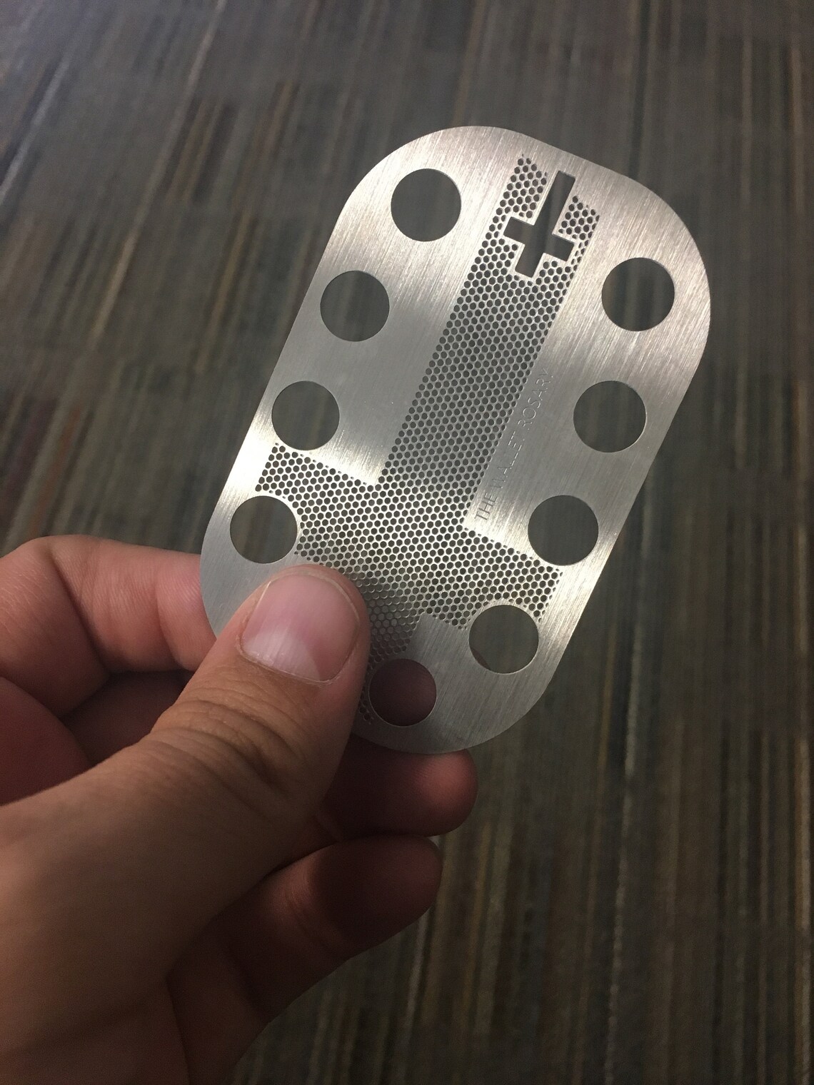 The Wallet Rosary - Classic Stainless - Etsy