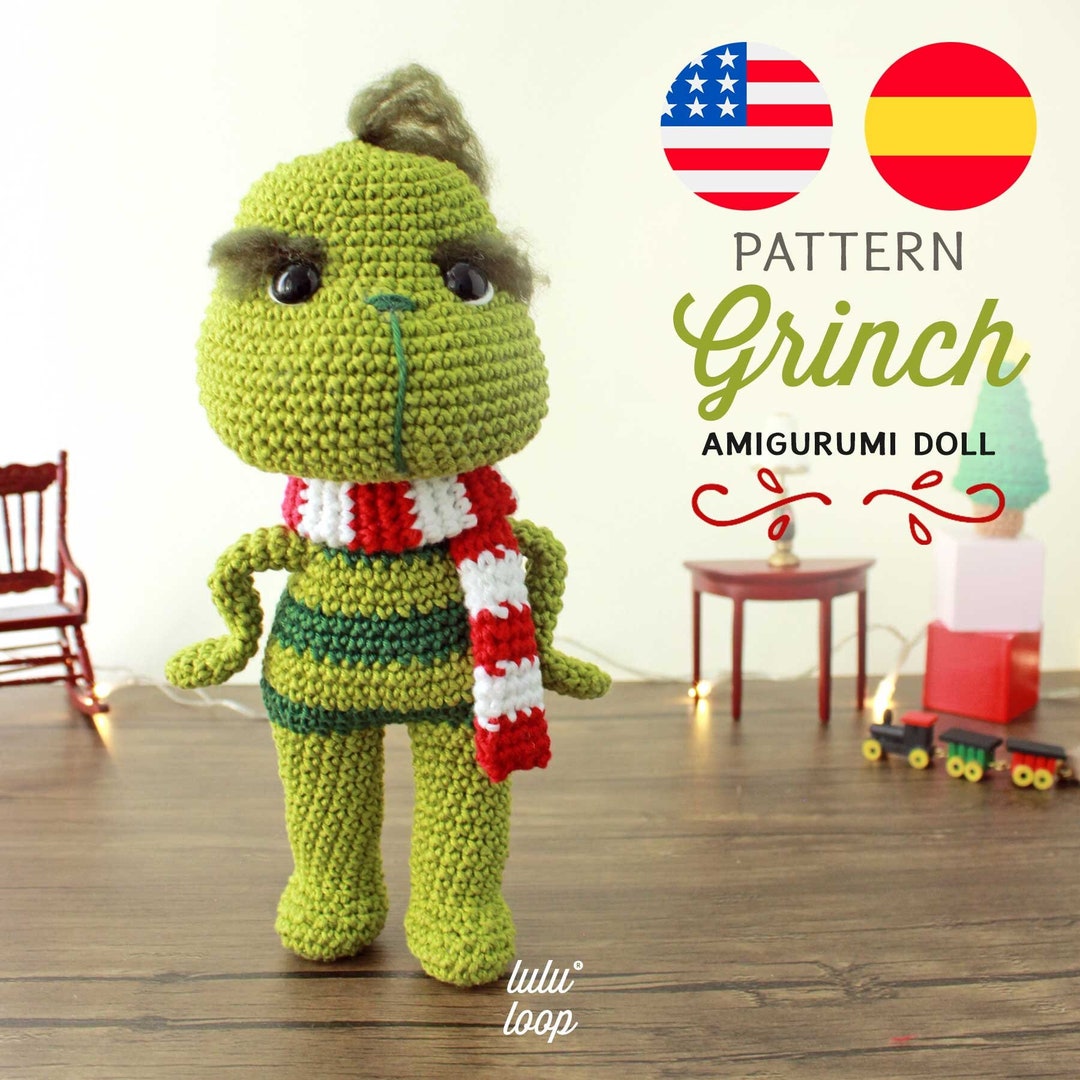 Grinch Crochet Pattern Christmas Crochet Pattern Grinch - Etsy