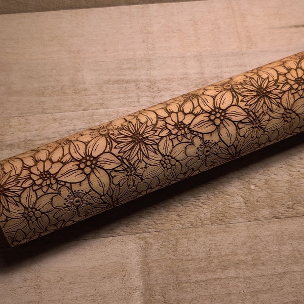 Carved Rolling Pin - Etsy