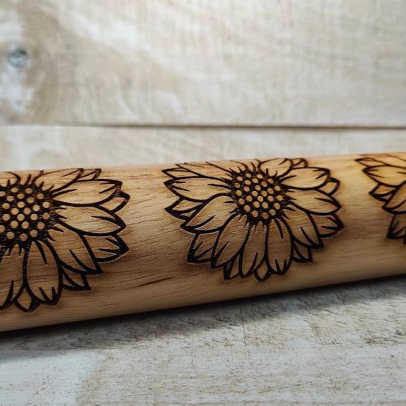 Embossed Rolling Pin - Etsy