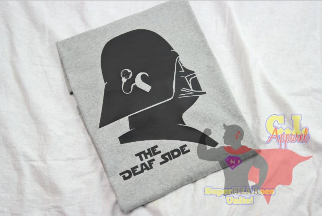 The Deaf Side Cochlear Implant Shirt - Etsy