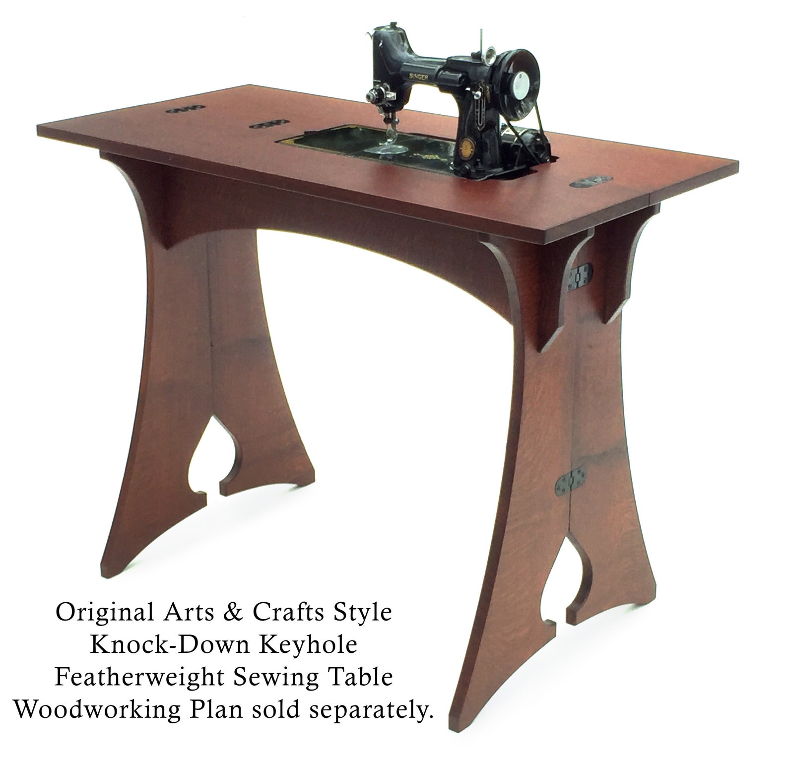 Woodworking Plans: Singer 99K Modification for Arts & Crafts Style ...