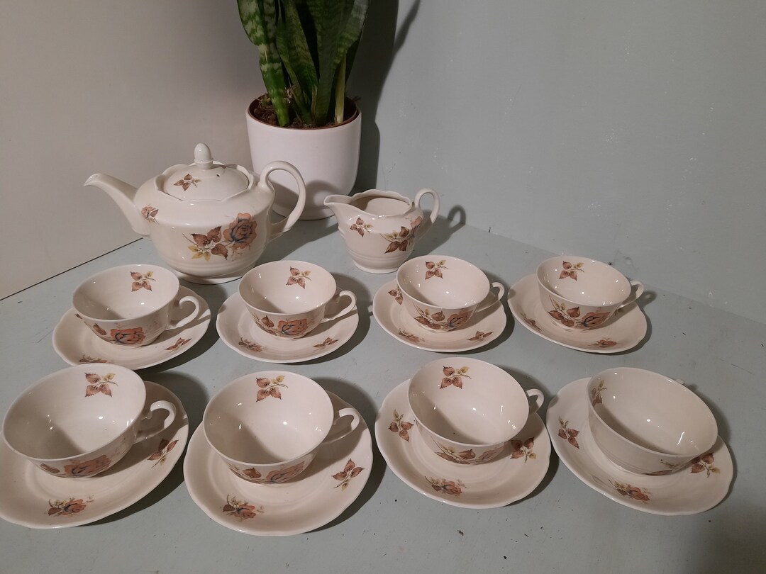 Antique MOSA Coffee Crockery 10 Piece, Vintage - Etsy