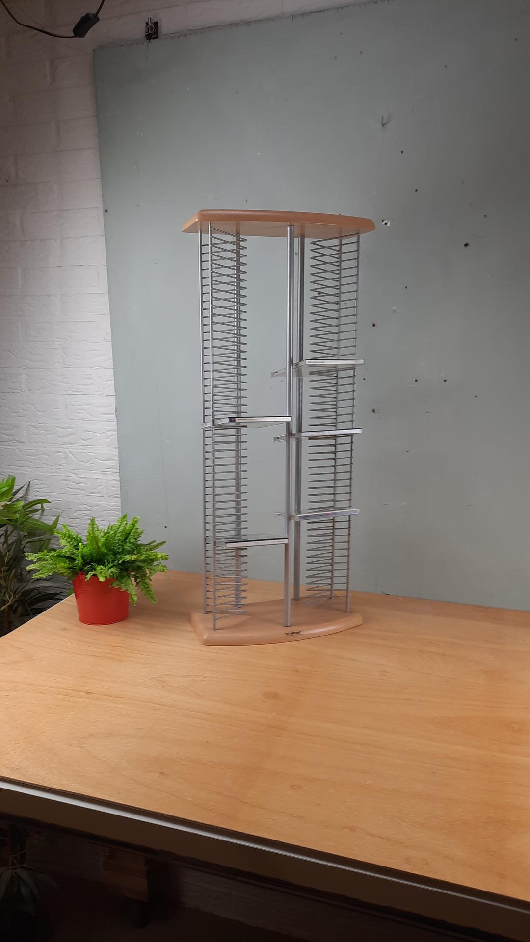 Vintage Techpoint CD Tower Rack Table With 0 Space for 100 Cds Retro - Etsy