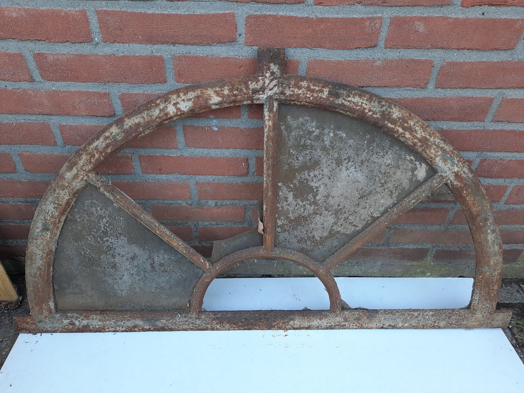 Large Old Dutch Cast Iron Stable Window - Etsy