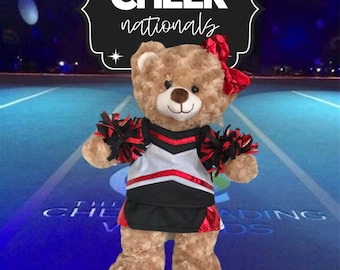 Teddy Bear Cheerleader - Etsy
