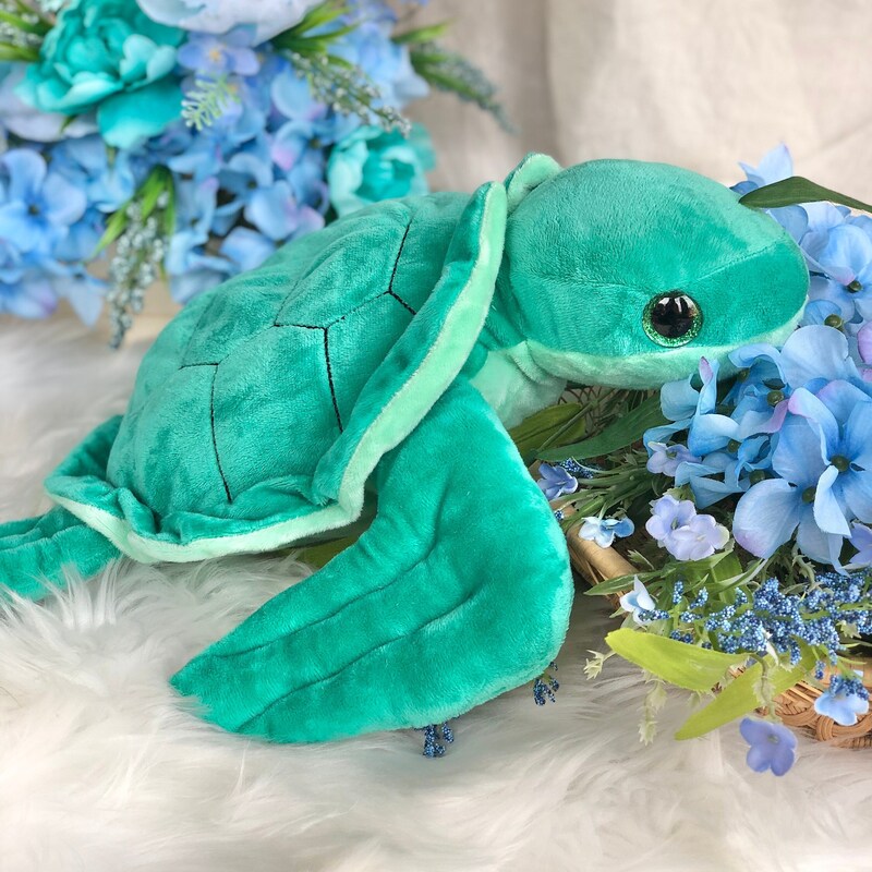 Giant Stuffed Turtle Plush - Etsy