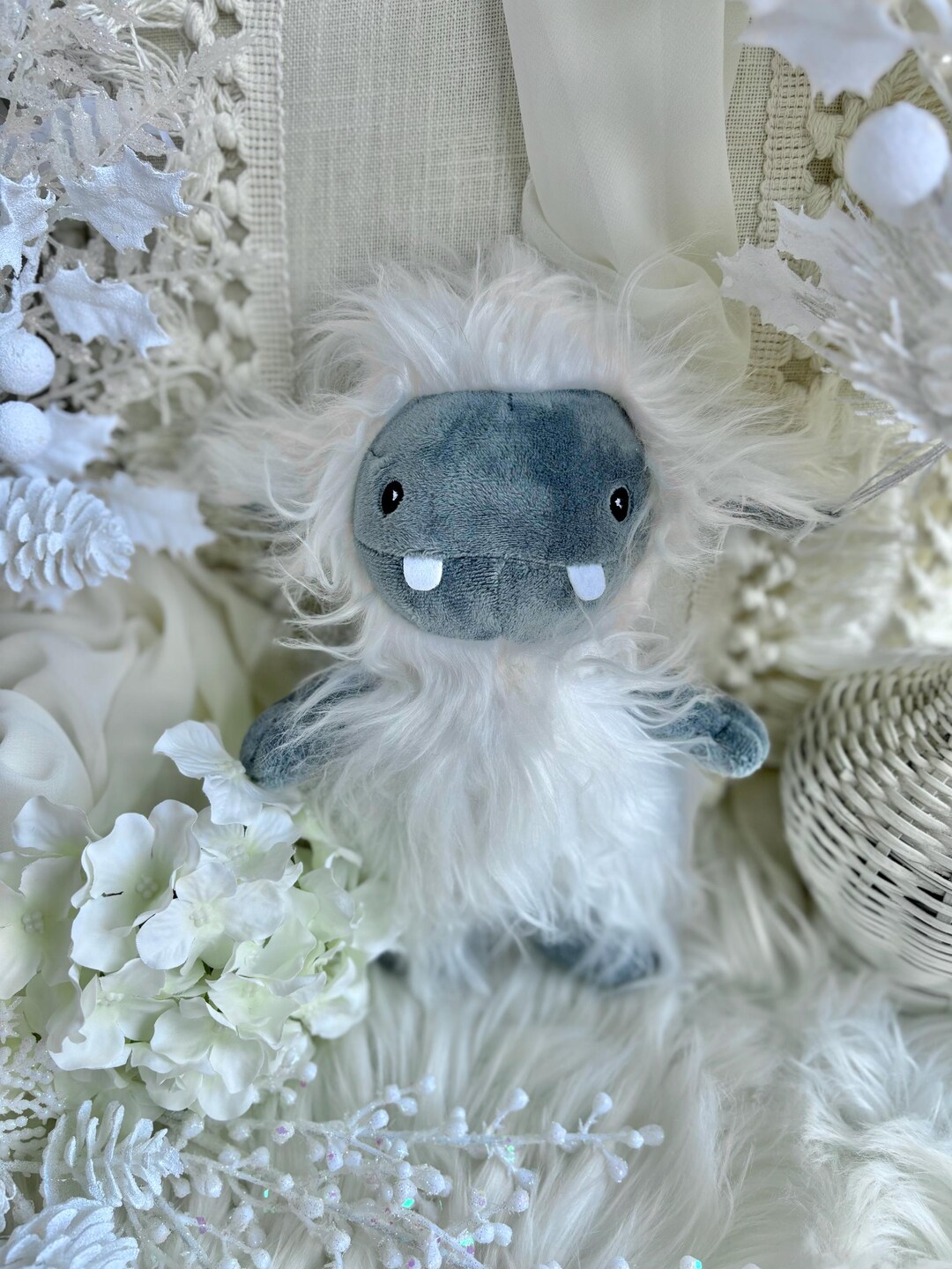 Yeti Small Stuffed Animal | Winter Plush | Plushie | Arctic Animal ...
