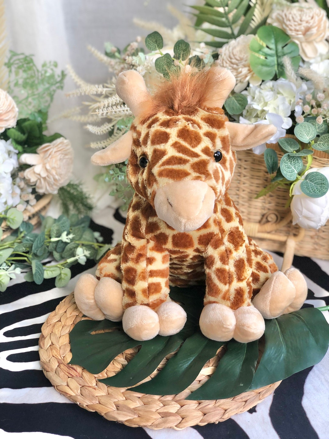 Giraffe Stuffed Animal | Plush Giraffe | Safari Plush | Giraffe Gifts ...