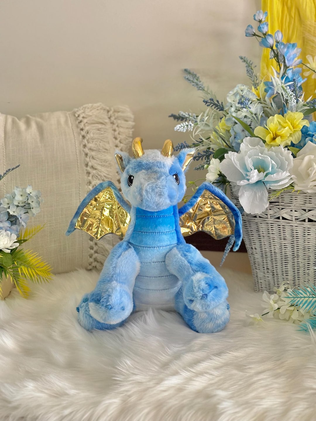 Dragon Weighted Stuffed Animal 1lb | Plush Weighted Dragon | Sensory ...