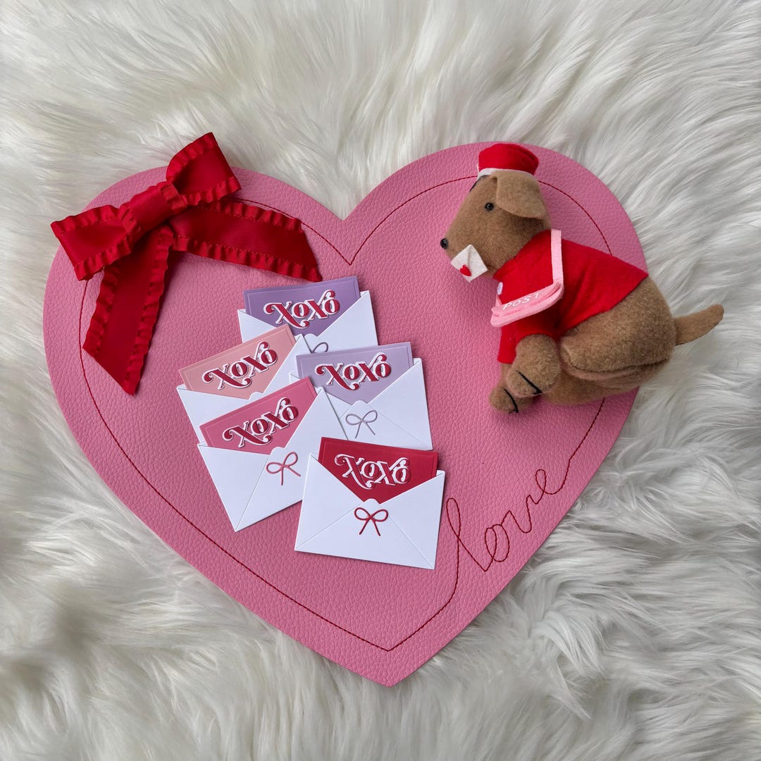 Valentines Day Cutouts | Scrapbook Die Cuts | Junk Journal Ephemera ...