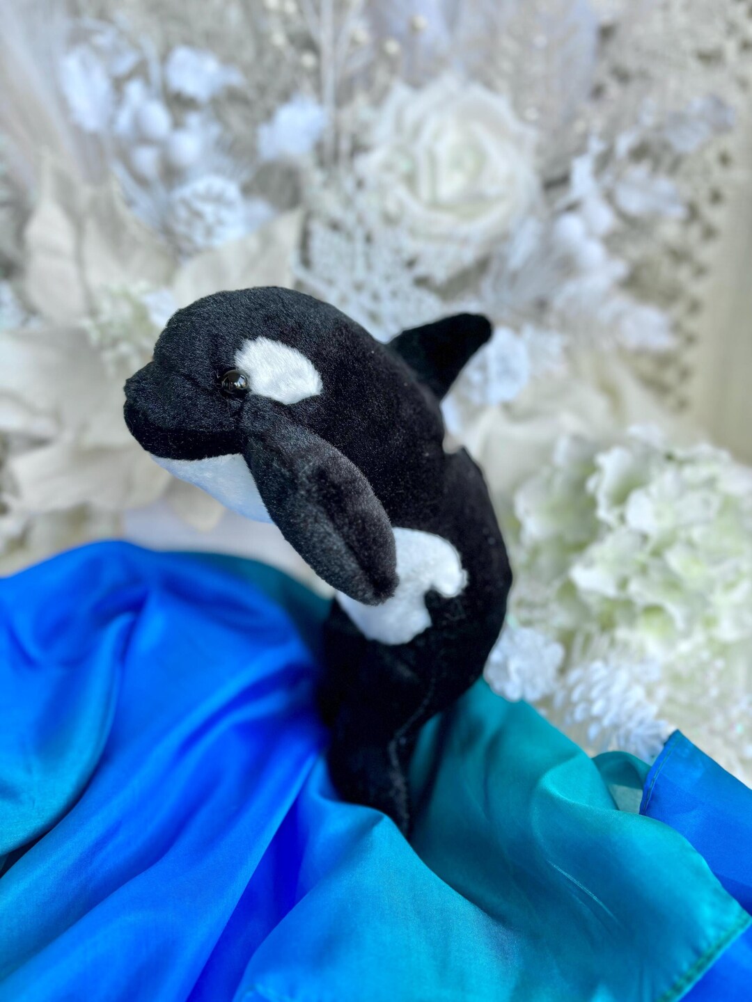 Orca Small Stuffed Animal | Winter Plush | Plushie | Arctic Animals ...