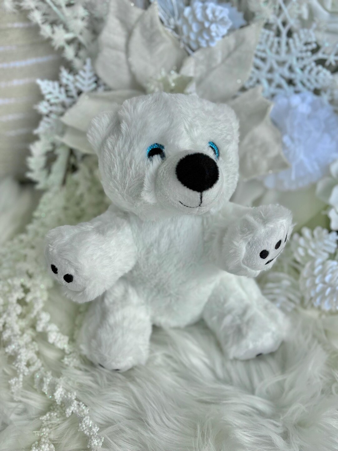 Polar Bear Small Stuffed Animal | Winter Plush | Plushie | Arctic ...