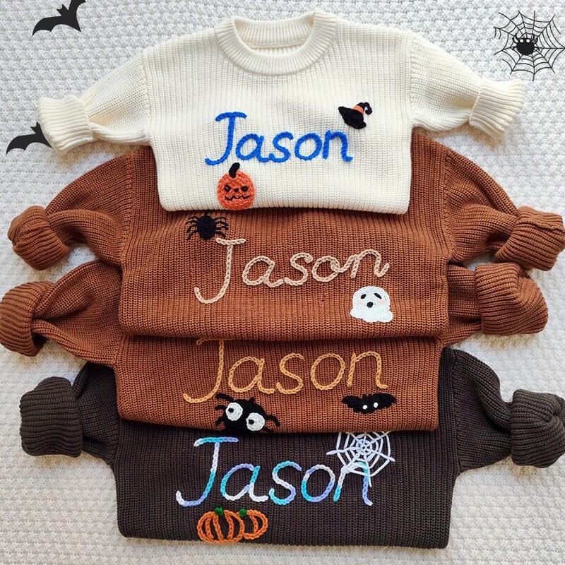 Halloween Sweaters - Etsy