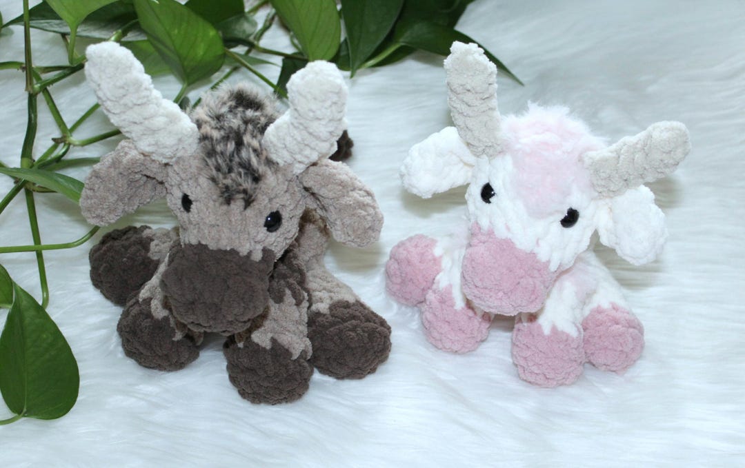 Banks the Bison Crochet Plushie, Stuffed Bison, Stuffed Buffalo, Bison ...