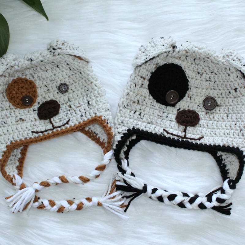 Dog Theme Beanie Hat - Etsy