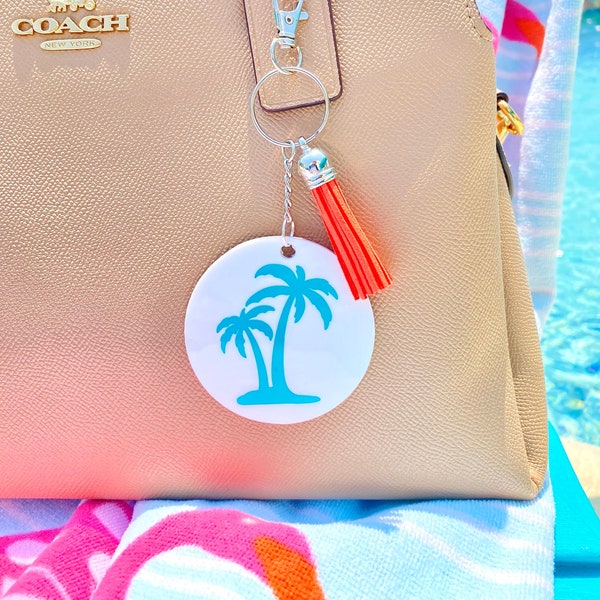 Tree Keychain - Etsy